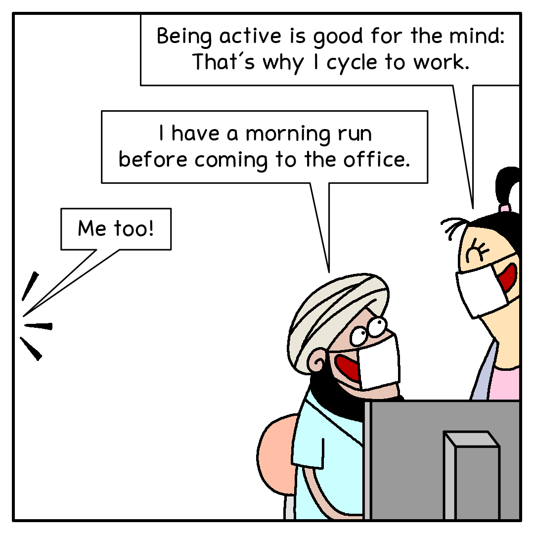 Short Comics About Work in Singapore | mindline at work