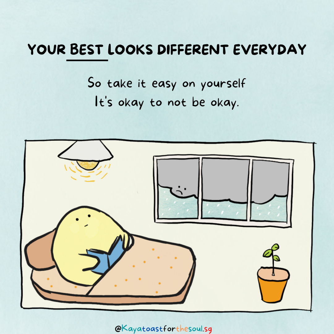 Short Comics on Mental Wellbeing | mindline.sg